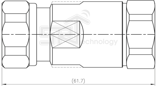 7/8″ 7/16 DIN (Male) SUPERFLEX