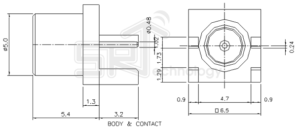MCX Female End Launch 1.6T