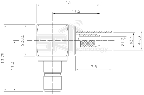 SMB (Male) R.A. RG174 RG316