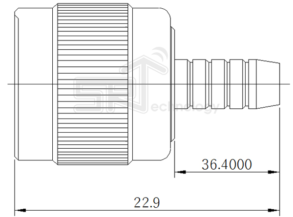 TNC (Male) ST, RG58, RG223, RG400, LMR200