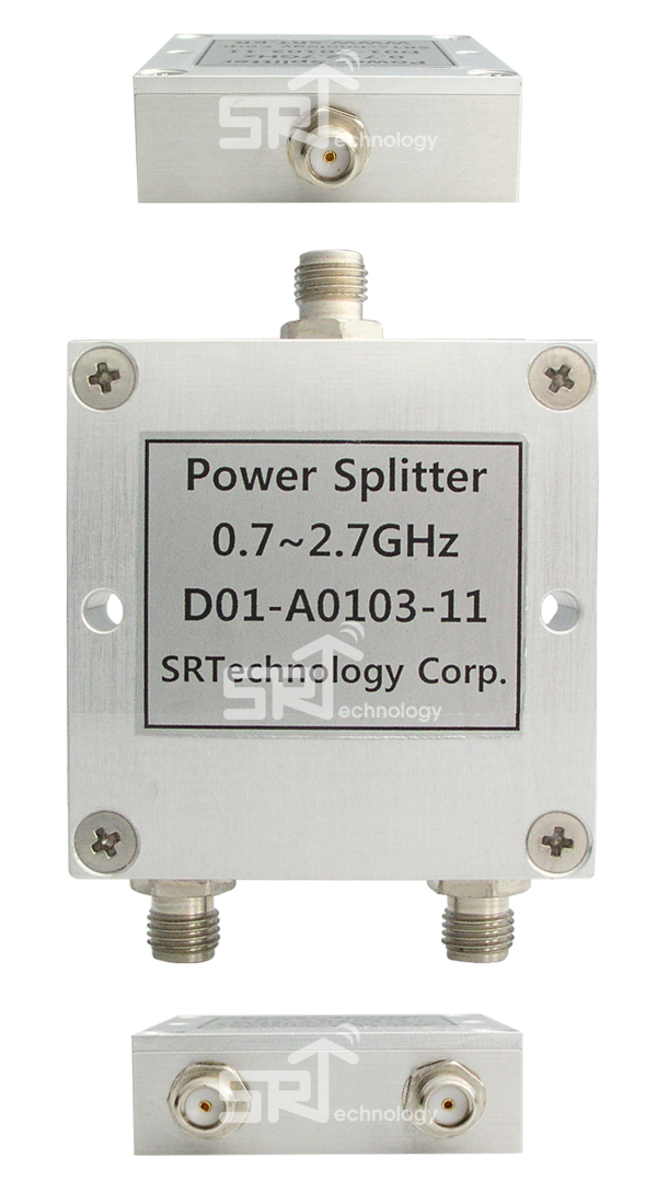 Power Divider, SMA 4Way 0.5~6.0GHz